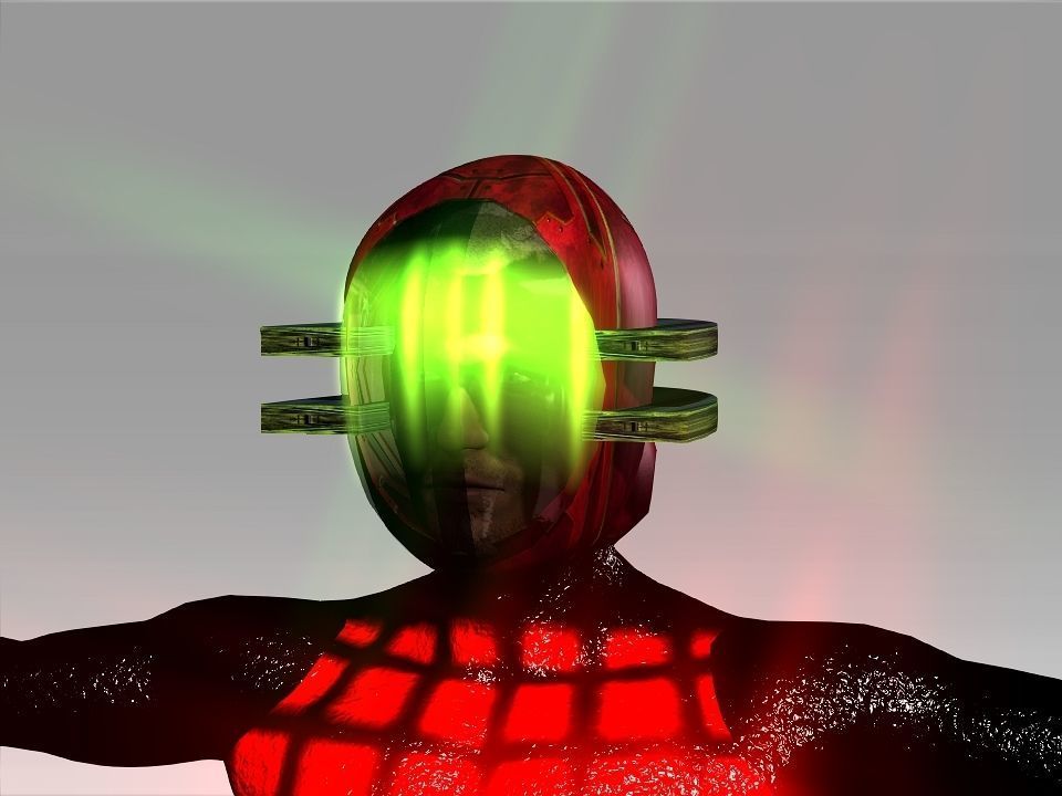 3D model Open Mask Tech Helmet VR / AR / low-poly animated | CGTrader