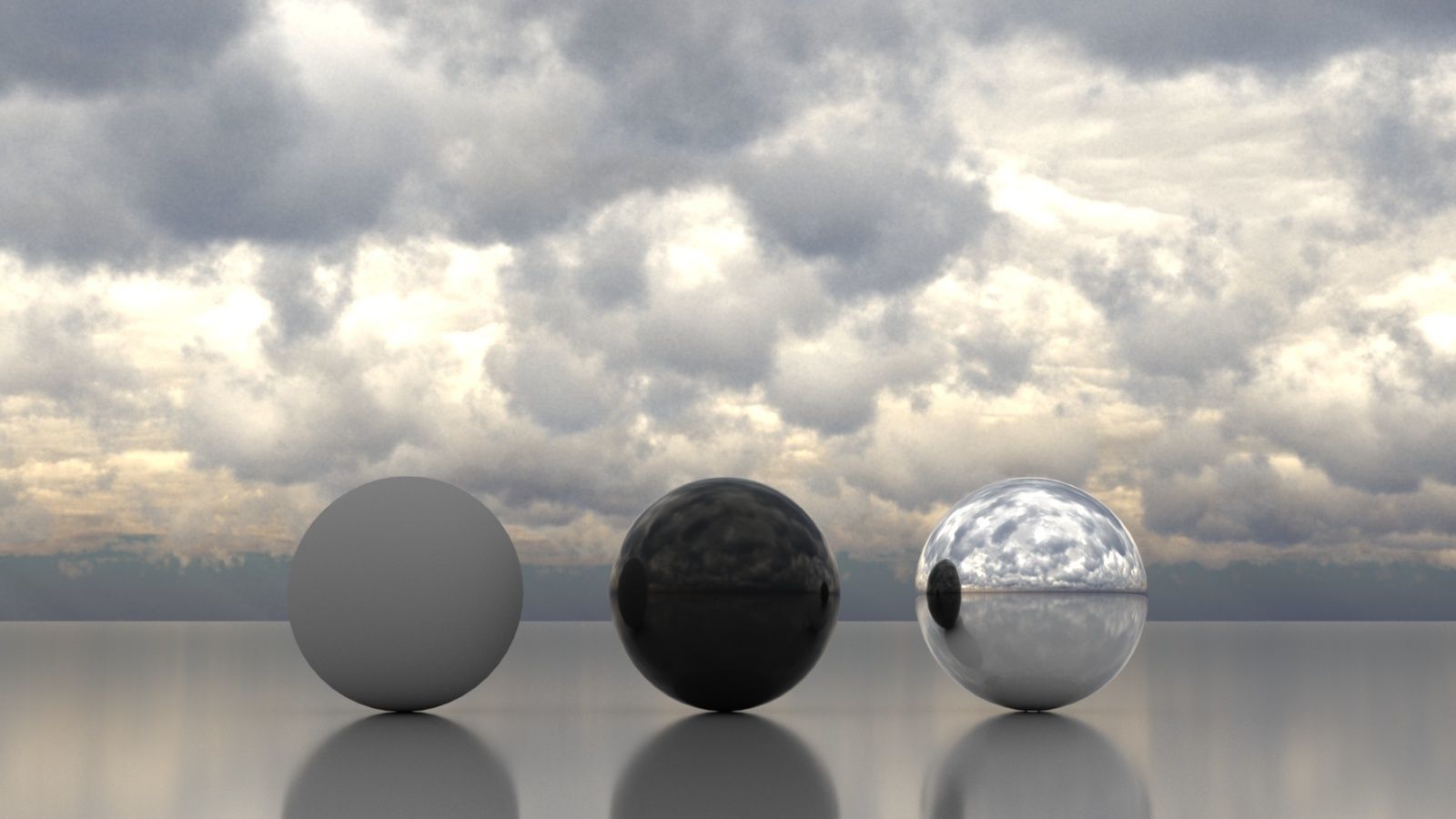 Skydome HDR - Overcast Cloudy Afternoon - 2 Texture | CGTrader