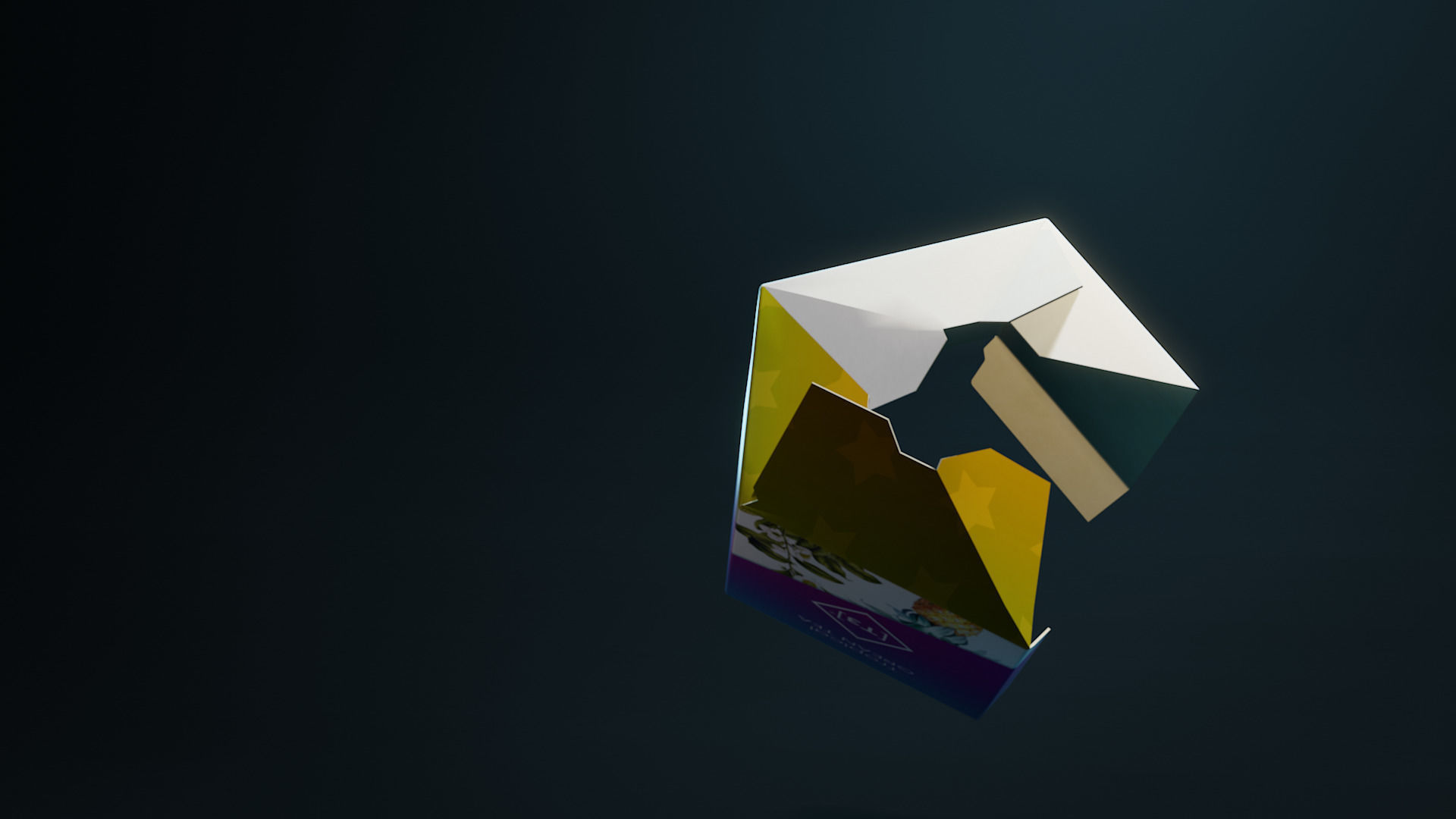 Rigged Dieline for Box Packaging Design and Product Animation 3D model ...