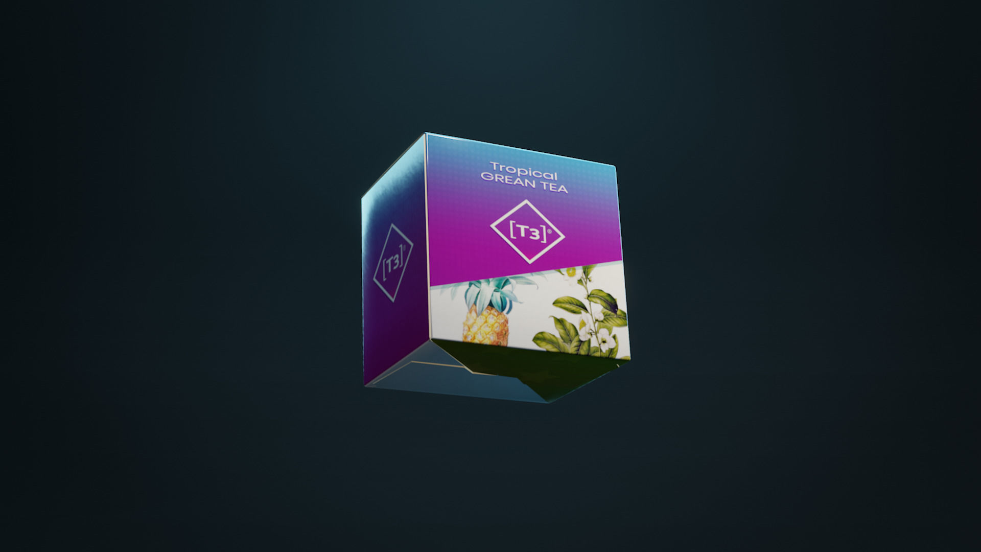 Rigged Dieline for Box Packaging Design and Product Animation 3D model ...