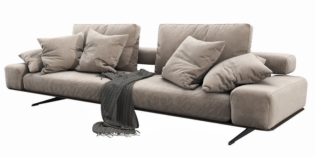 Flexform Wing B 3D model | CGTrader