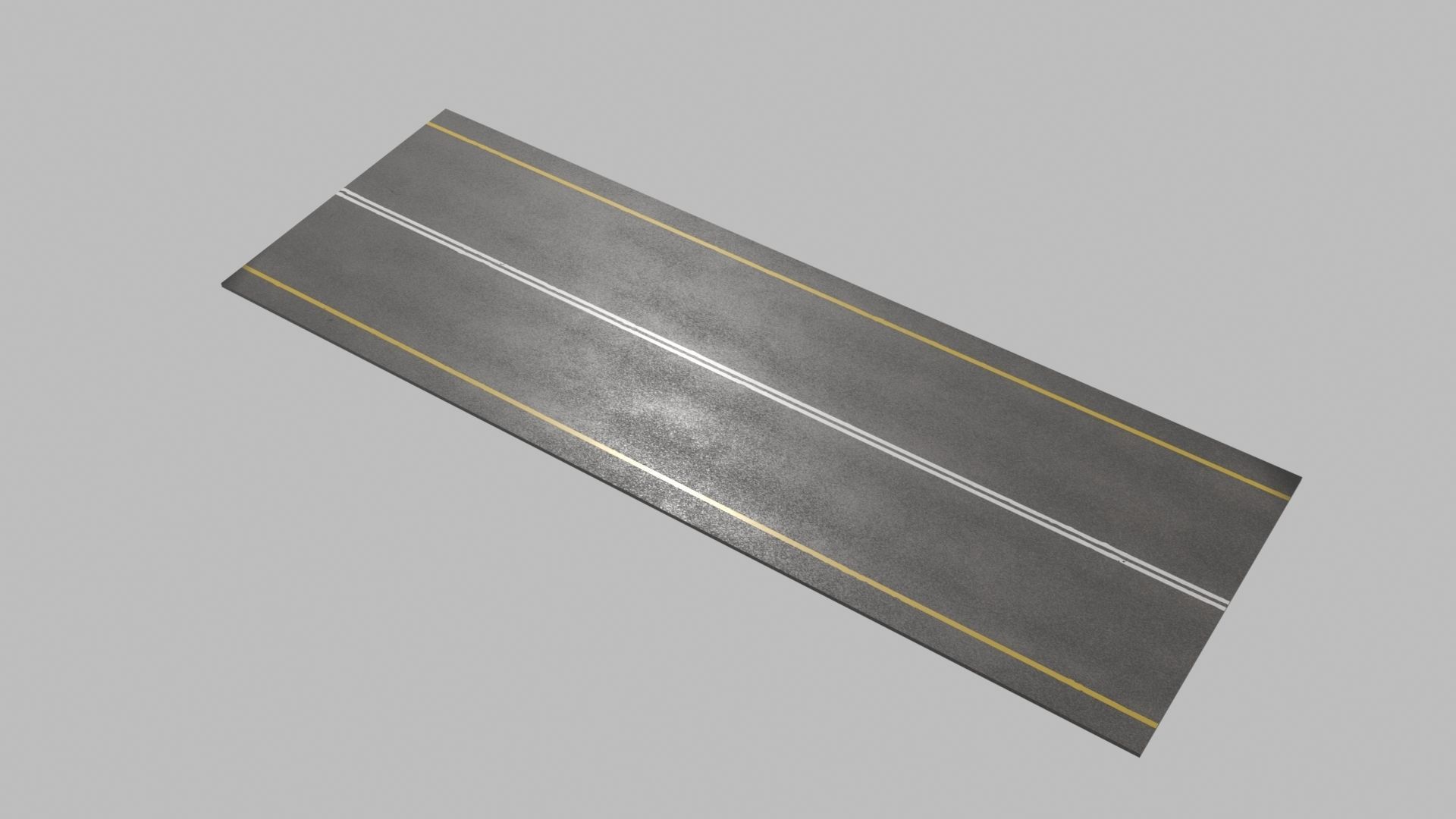 3D model Modular Highway Road PBR VR / AR / low-poly | CGTrader