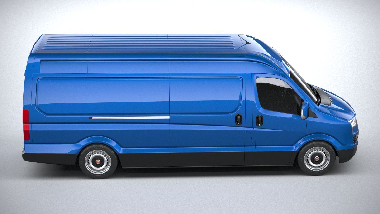 Generic Van Heavy 2020 3D model | CGTrader