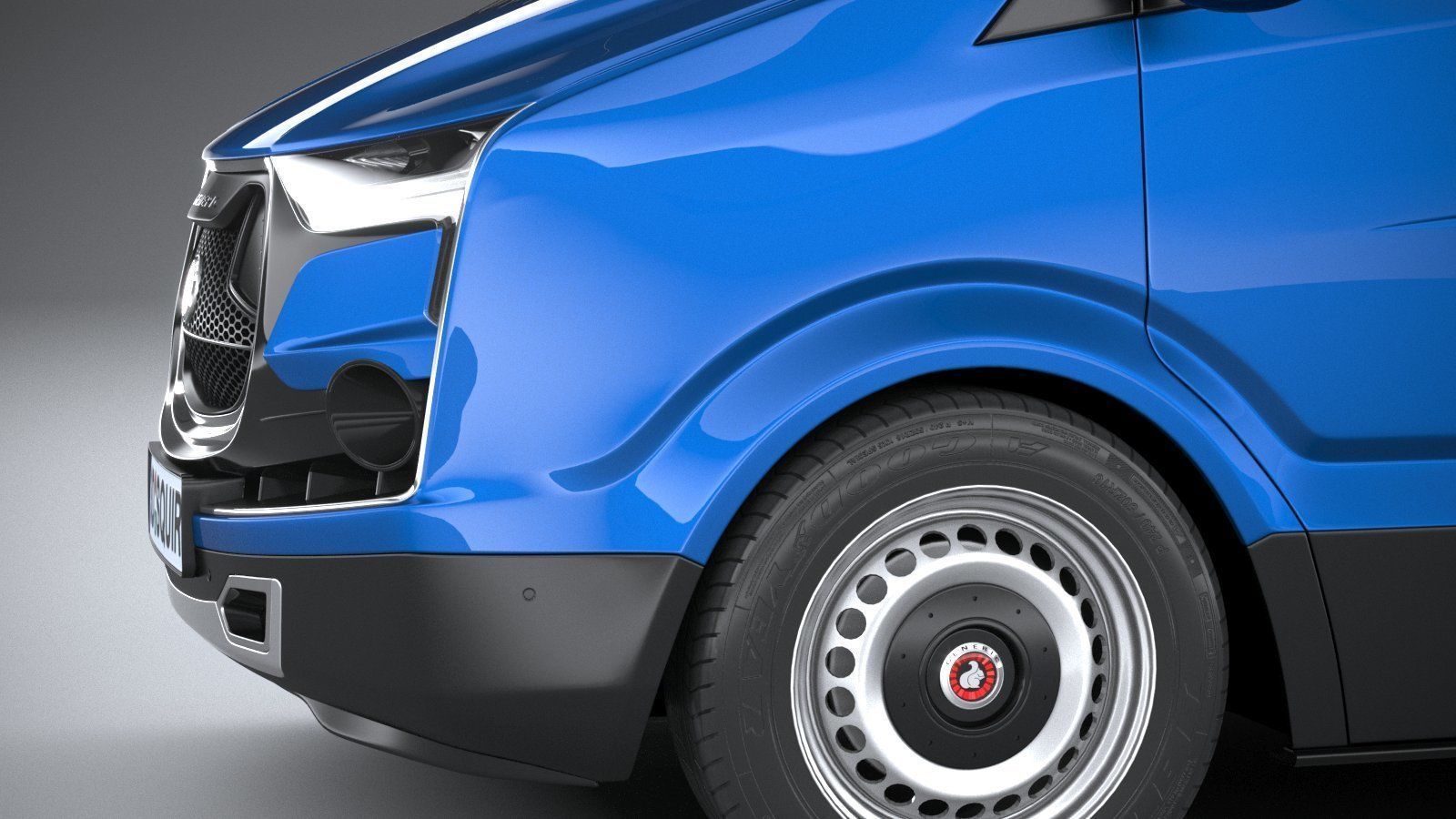 Generic Van Heavy 2020 3D model | CGTrader