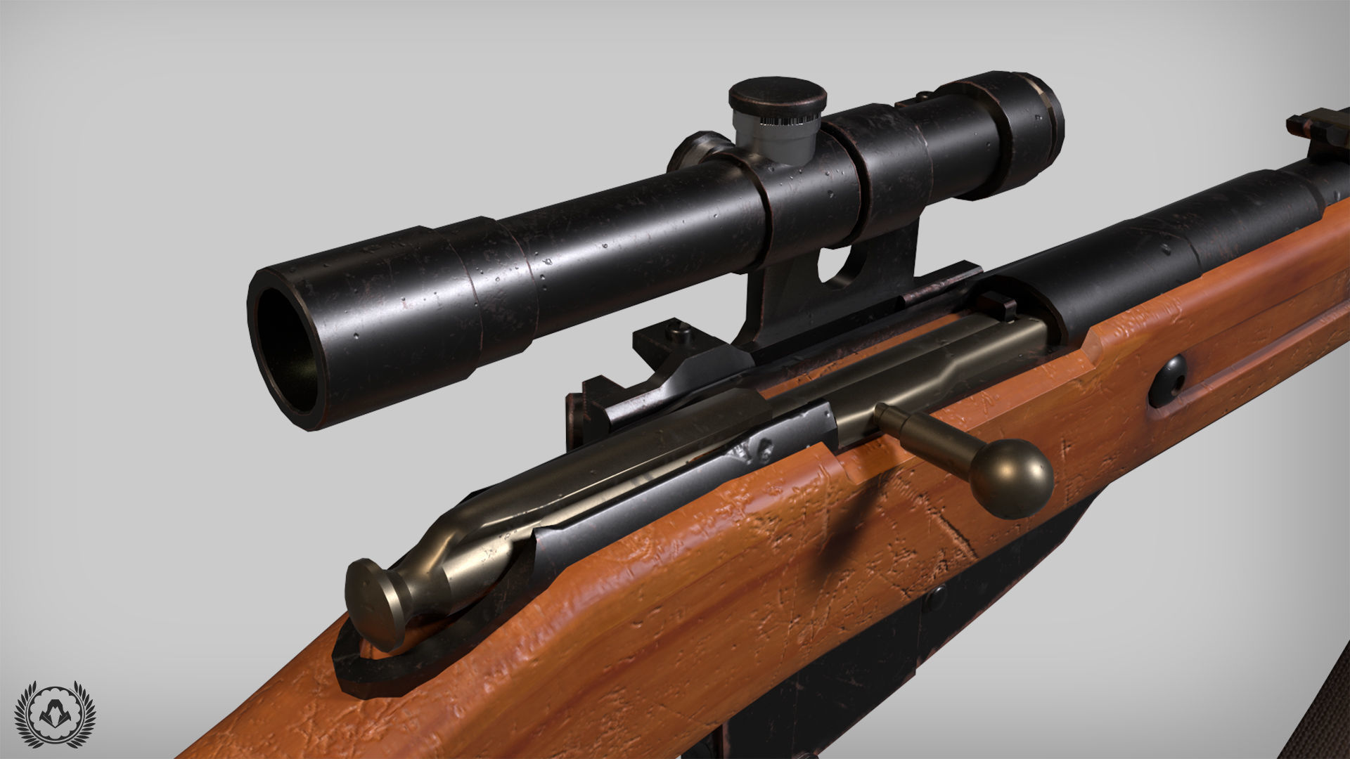 3D model Mosin-Nagant 1891 VR / AR / low-poly | CGTrader