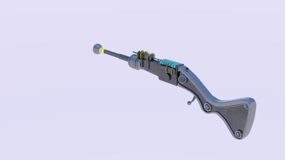Alien Disintegrator 3D model | CGTrader