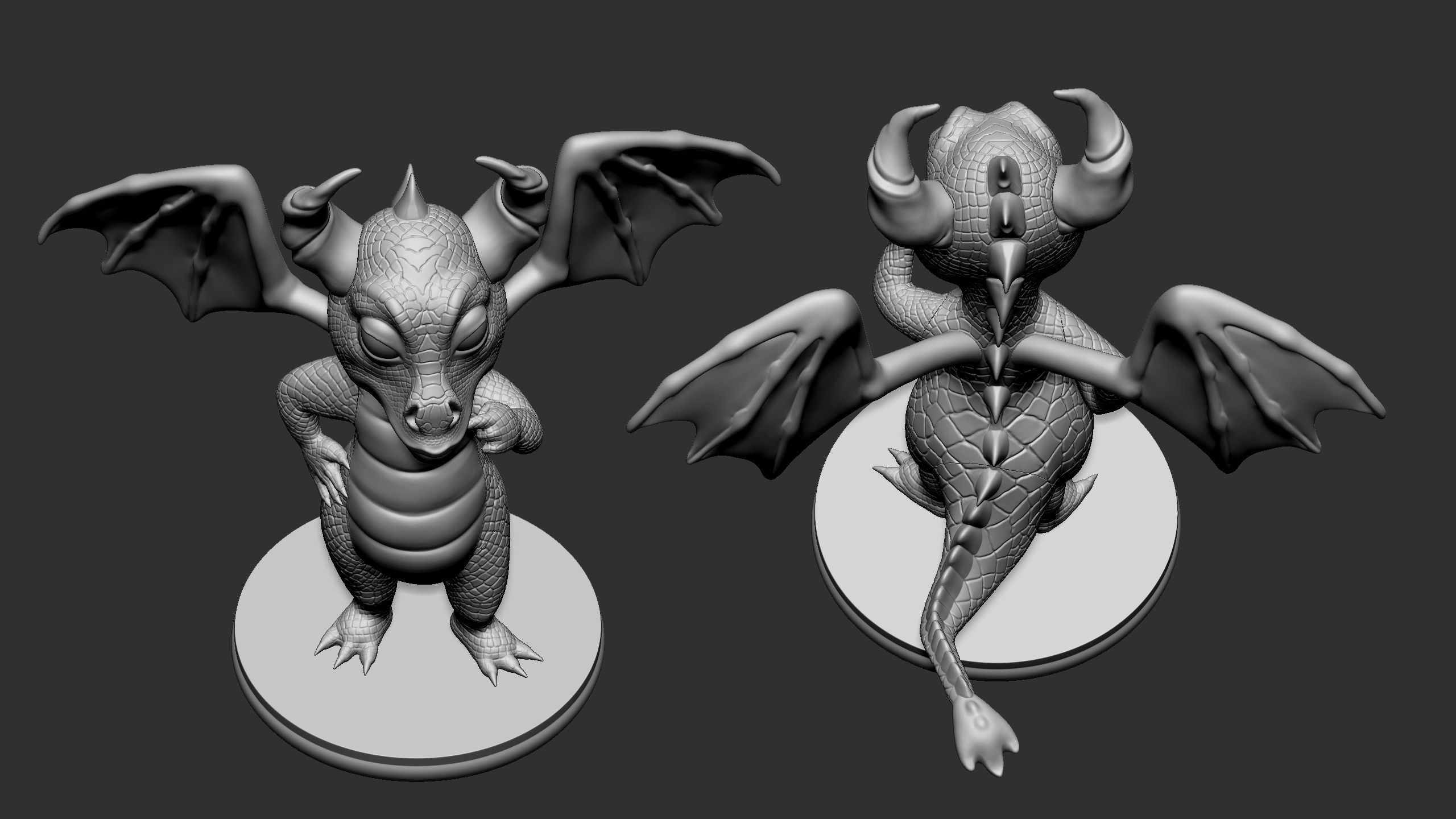 Dragon for 3d printing 3D model 3D printable | CGTrader