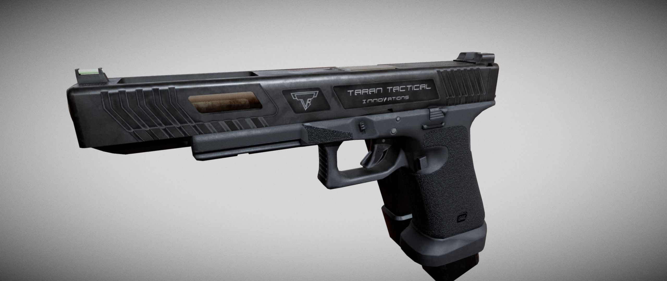 3D model TTI Glock 17l Combat Master from John Wick VR / AR / low-poly ...