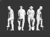 working people 3D model 3D printable | CGTrader