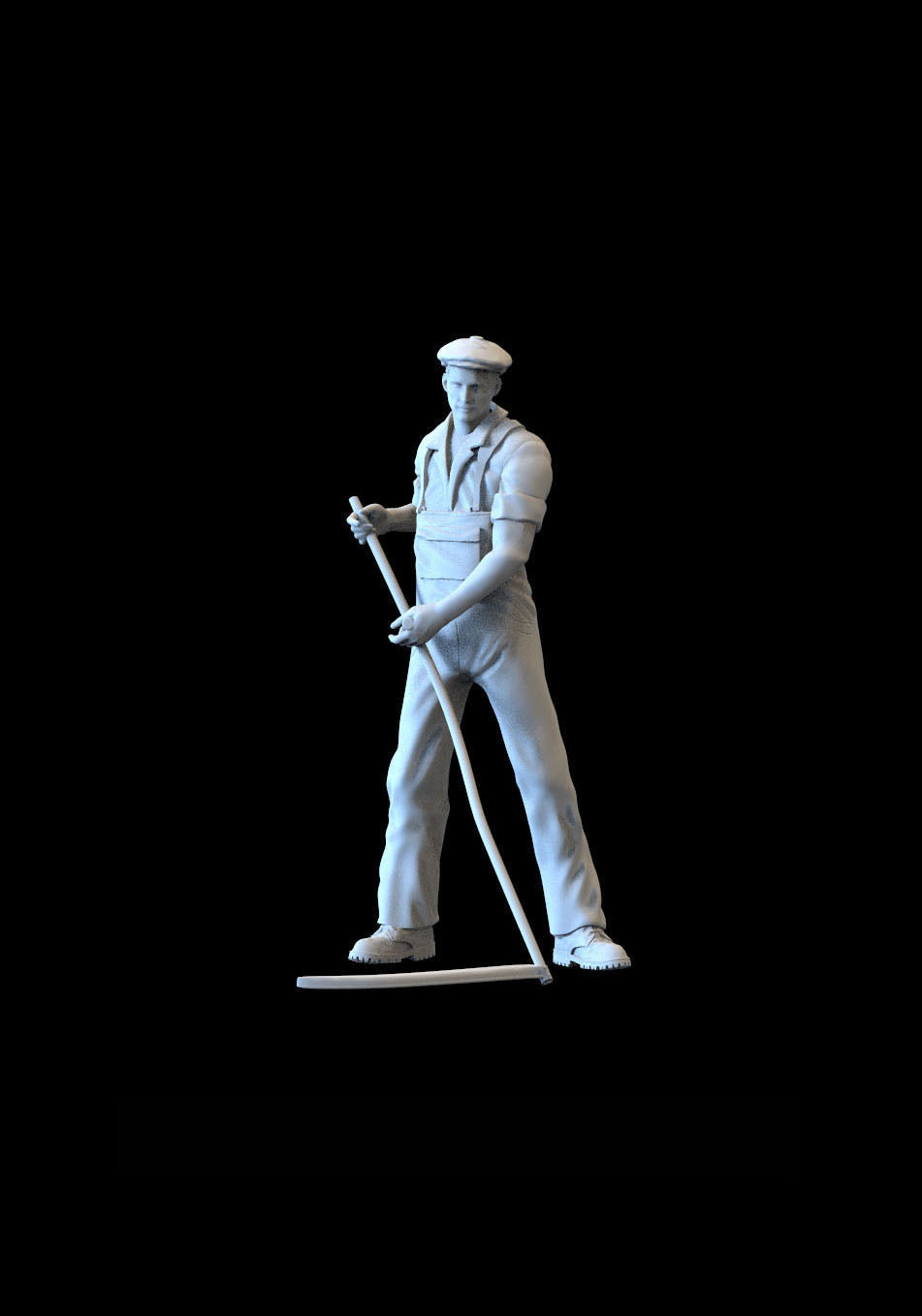working people 3D model 3D printable | CGTrader