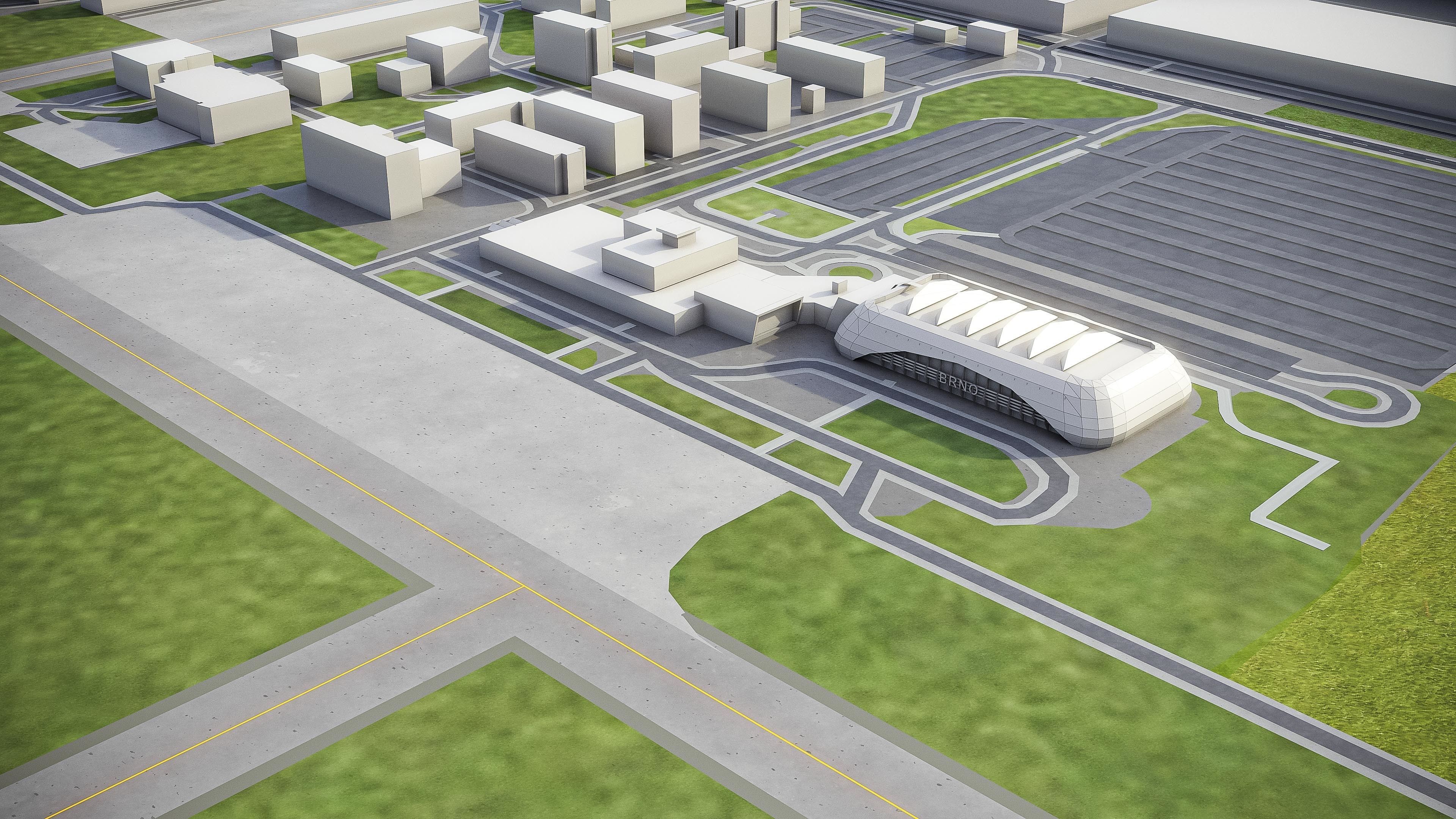 3D model Brno - city VR / AR / low-poly | CGTrader