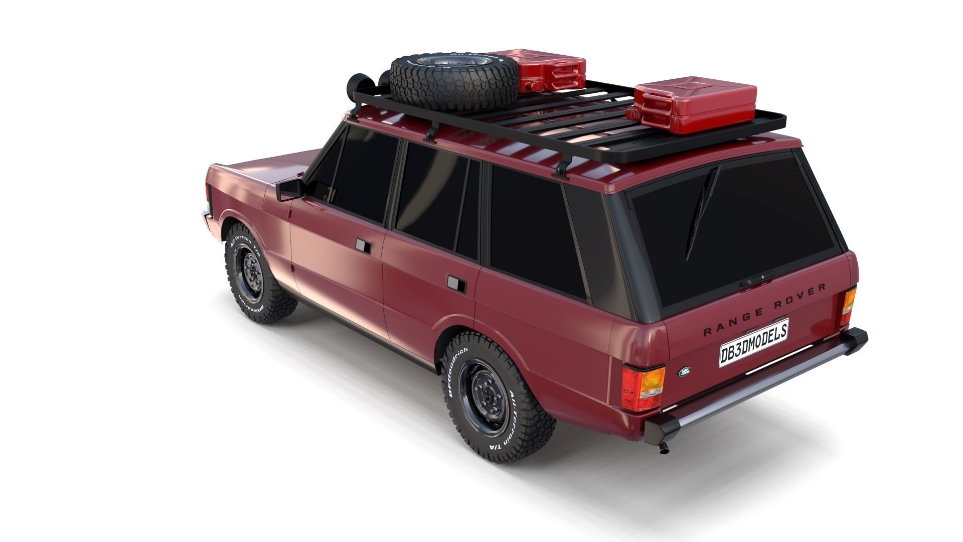 Range Rover Classic v2 3D model | CGTrader