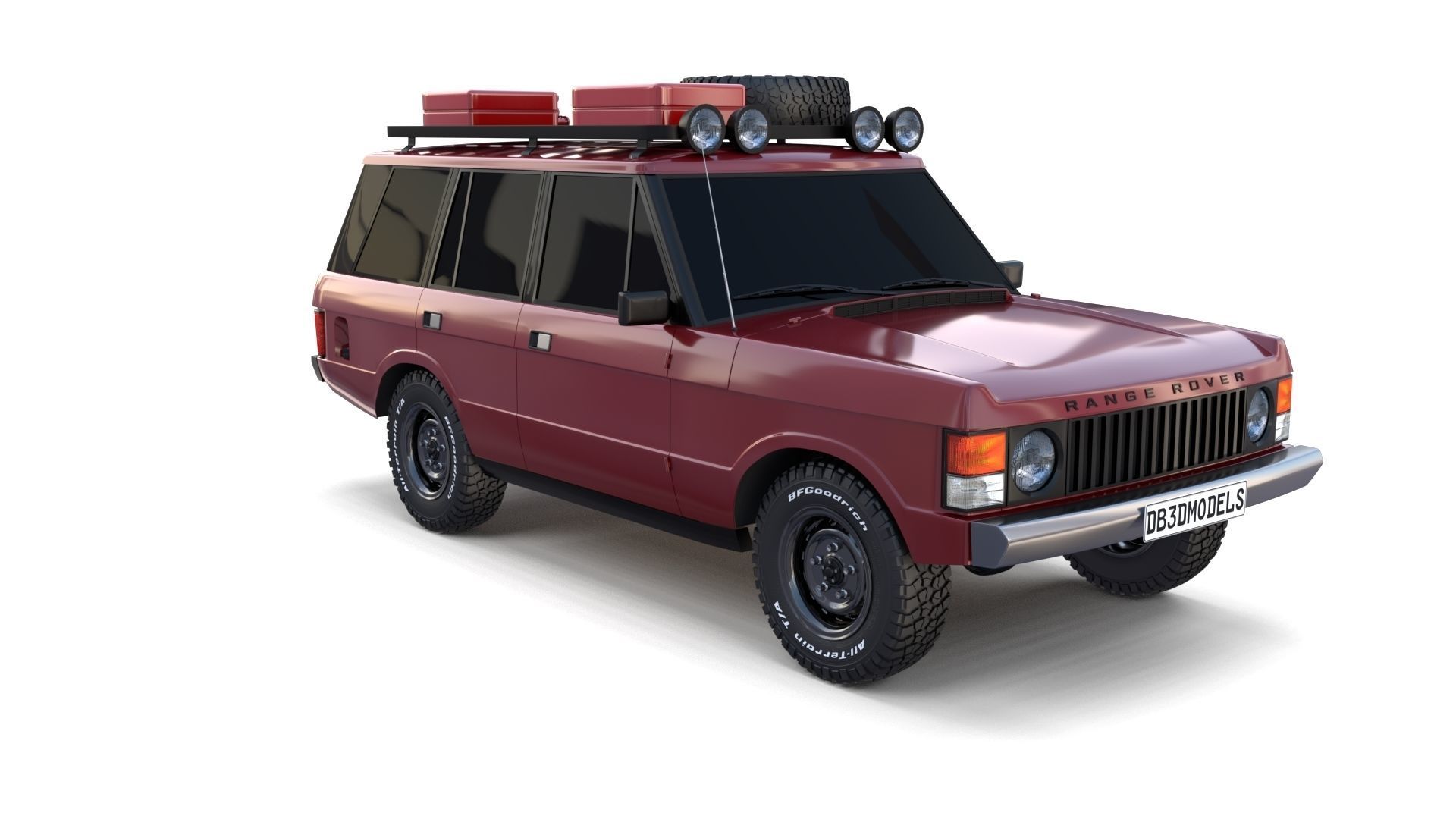 Range Rover Classic v2 3D model | CGTrader