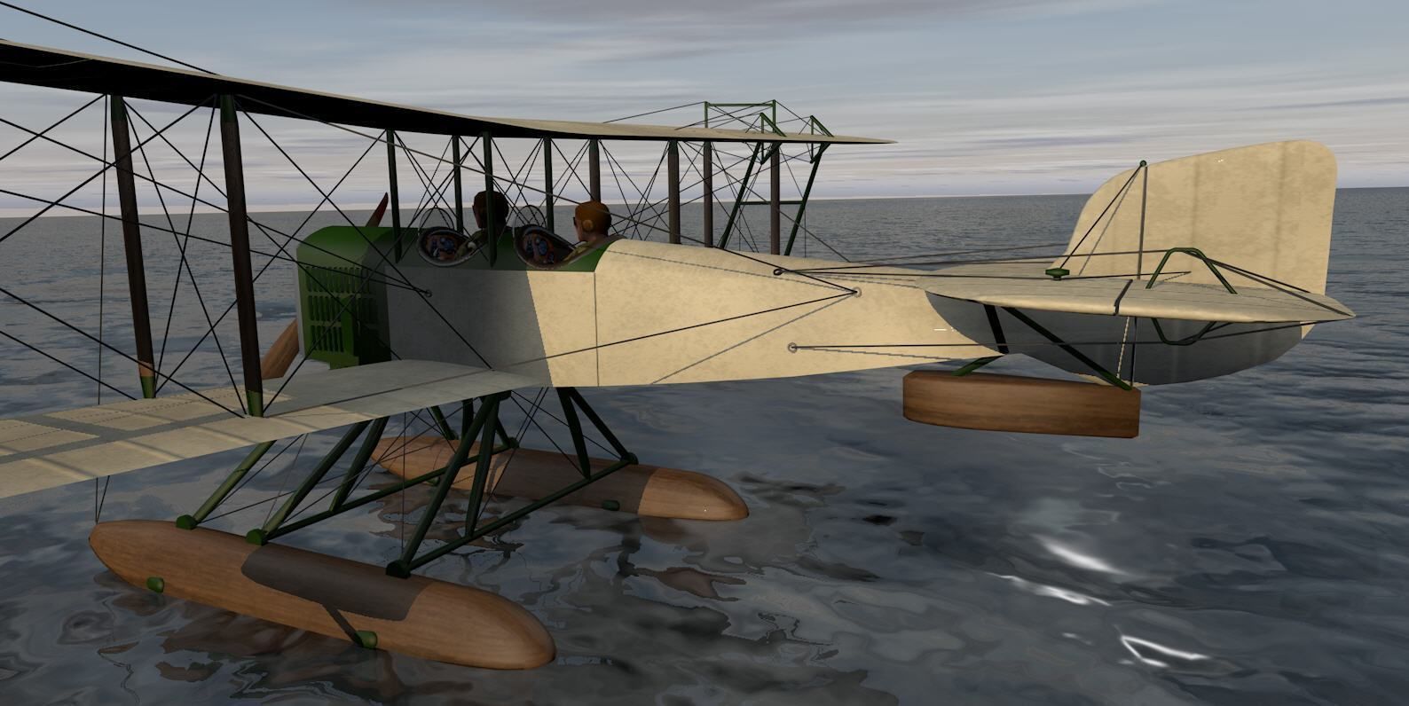 Boeing Model One 3D model | CGTrader
