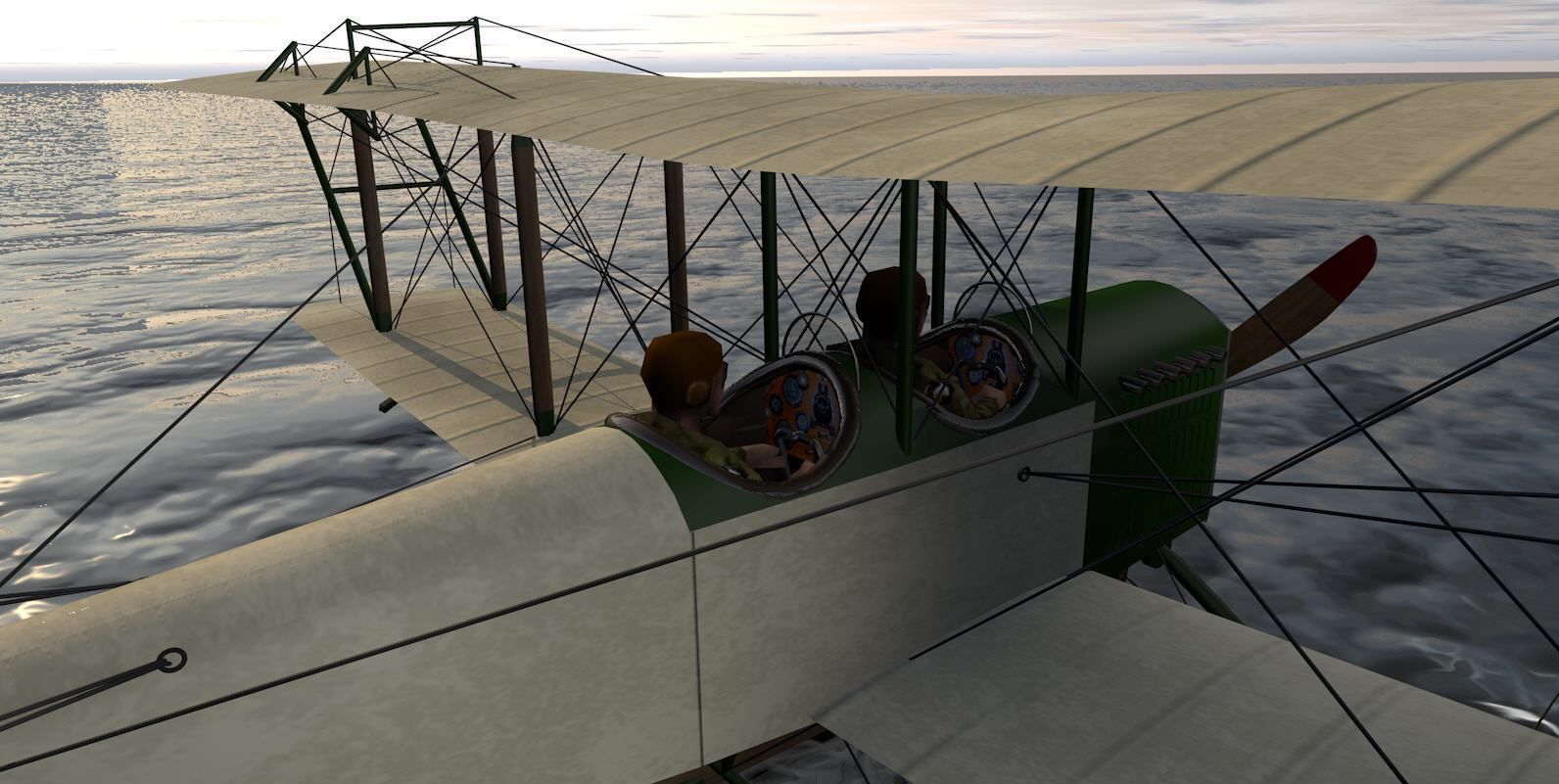 Boeing Model One 3D model | CGTrader