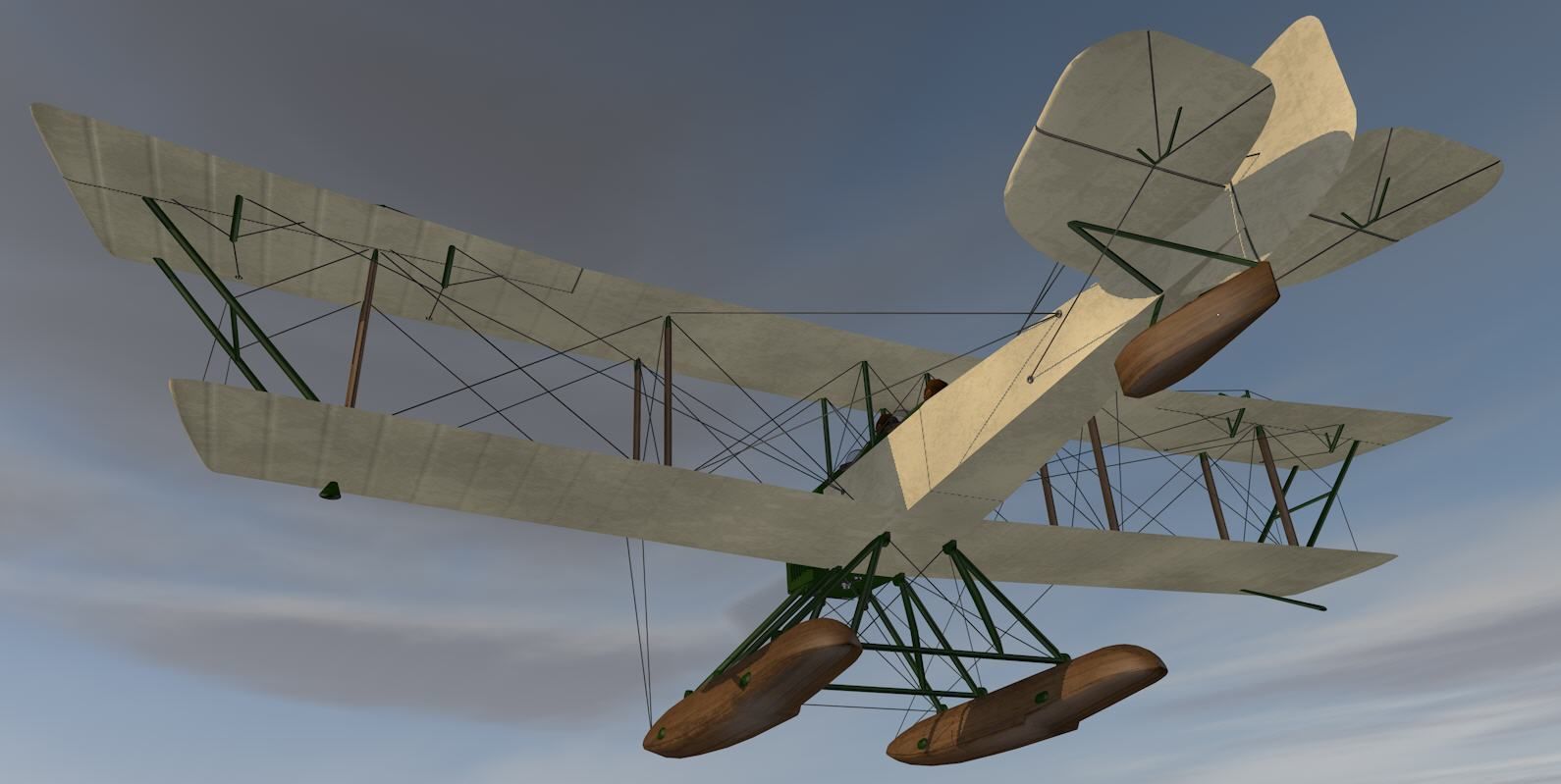 Boeing Model One 3D model | CGTrader