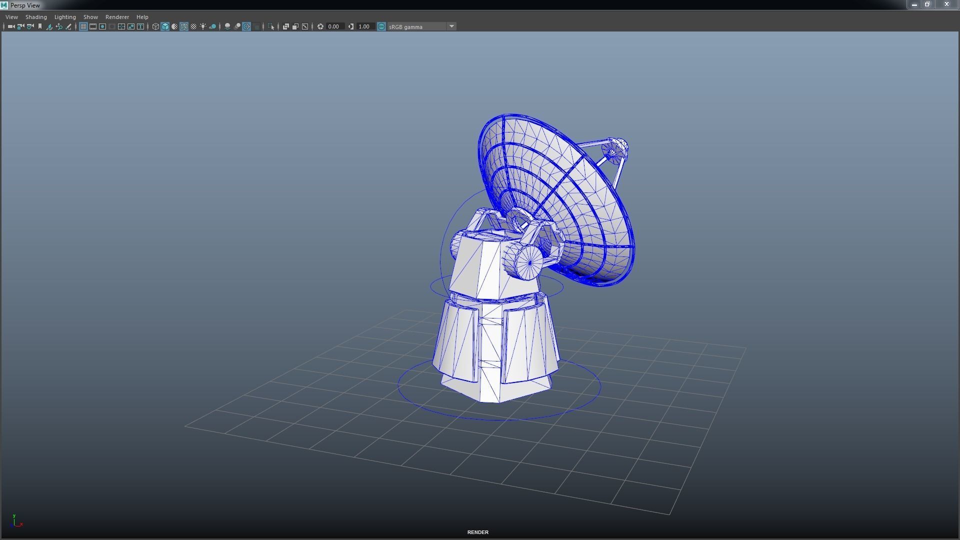 3D model Radar Rig VR / AR / low-poly rigged | CGTrader