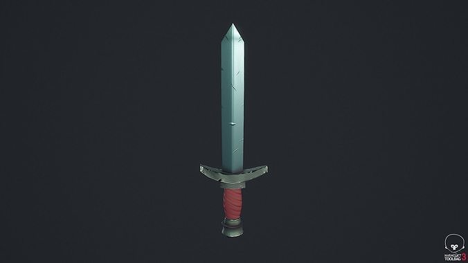 3D model Stylized Sword VR / AR / low-poly | CGTrader