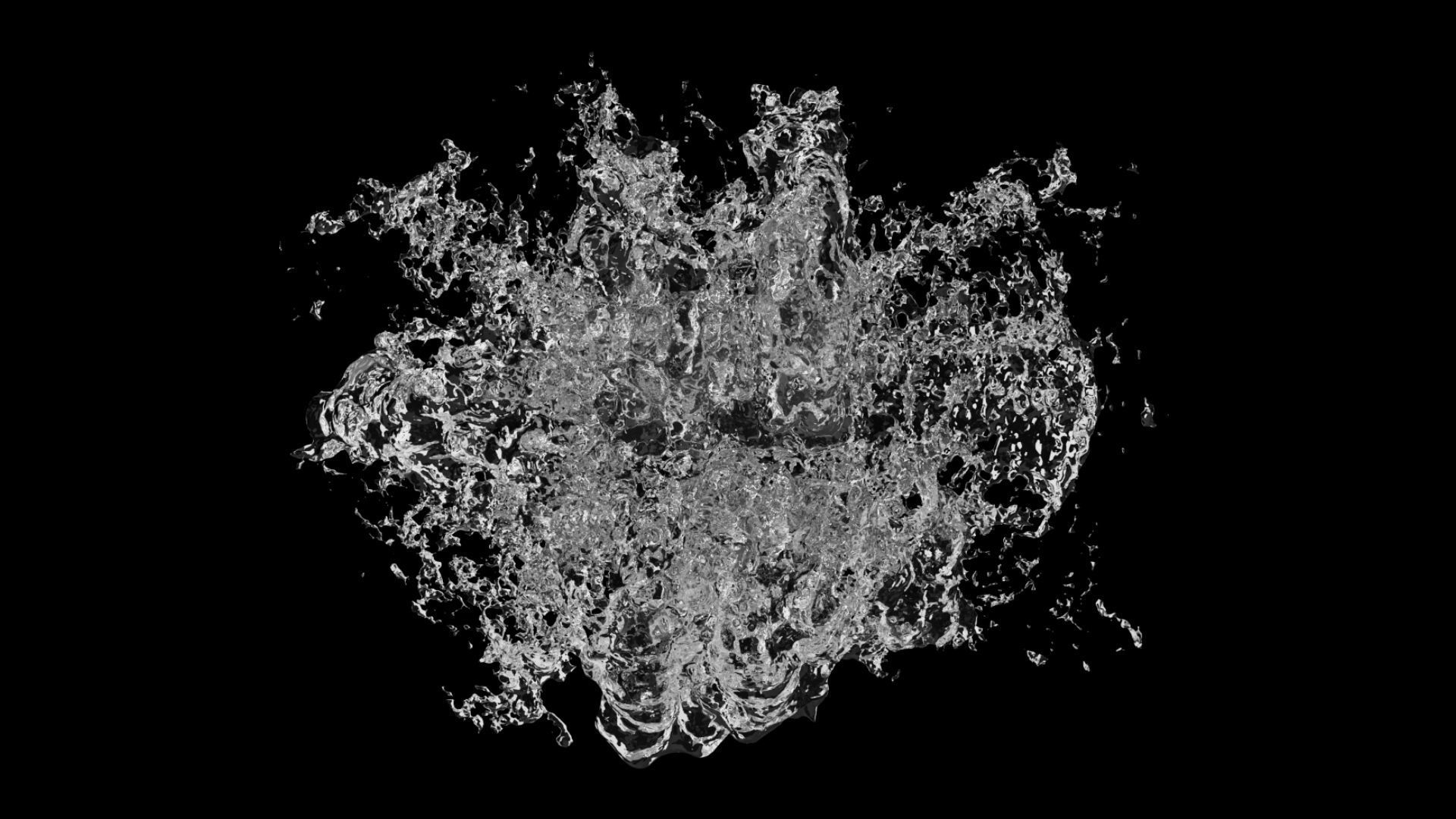 Water Splash 3D Model 3D model | CGTrader