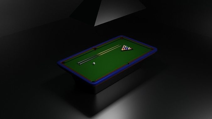 3D model BILLIARD Table VR / AR / low-poly | CGTrader