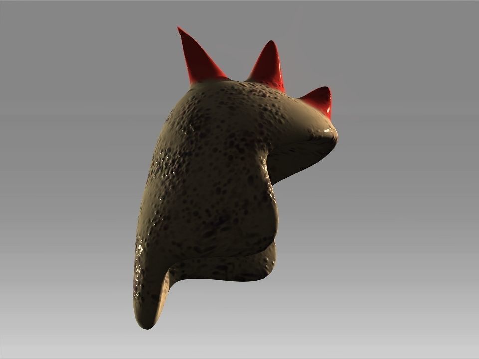 3D model Desert Giant Lizard Helmet VR / AR / low-poly | CGTrader