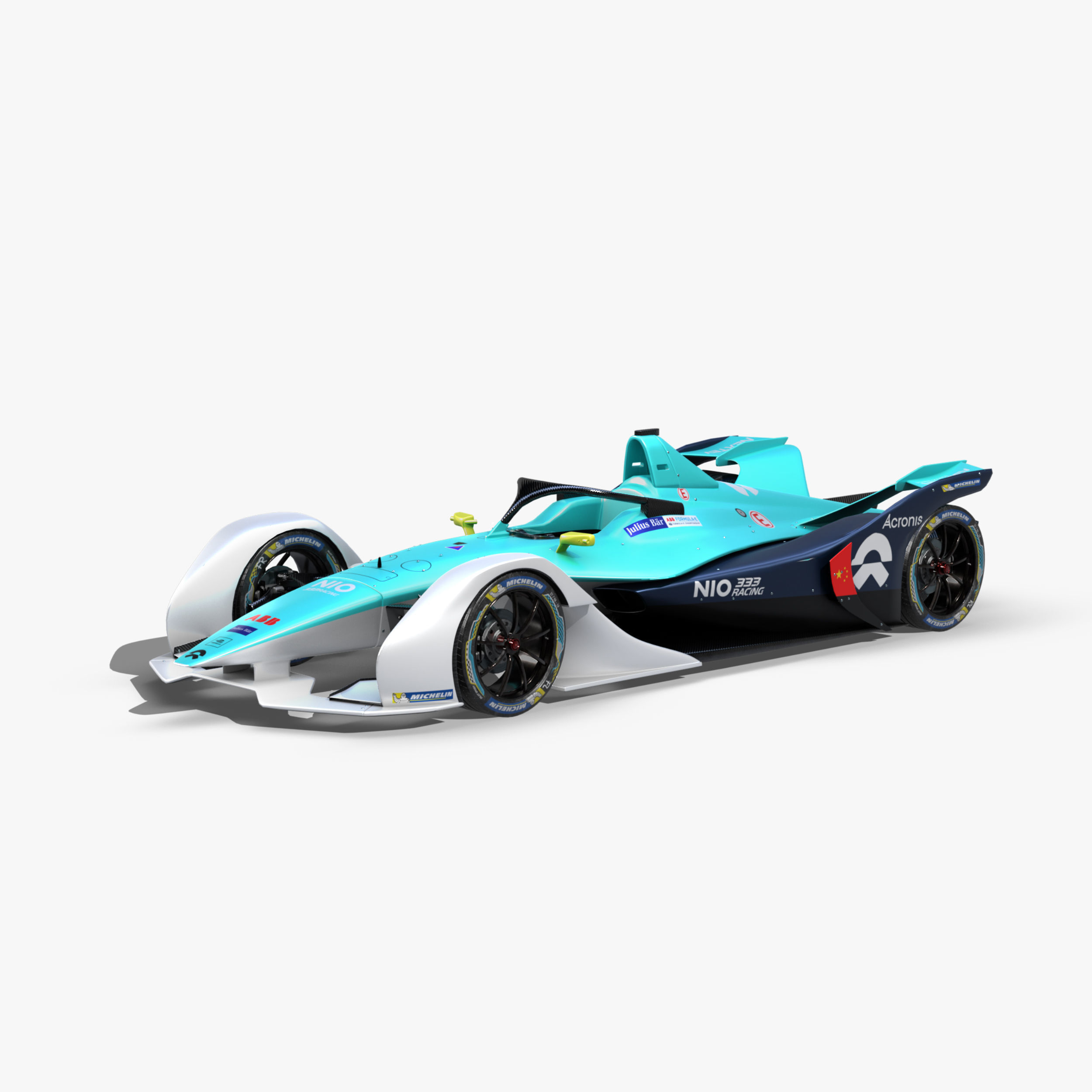 3D model Nio Formula E 2020 VR / AR / low-poly | CGTrader