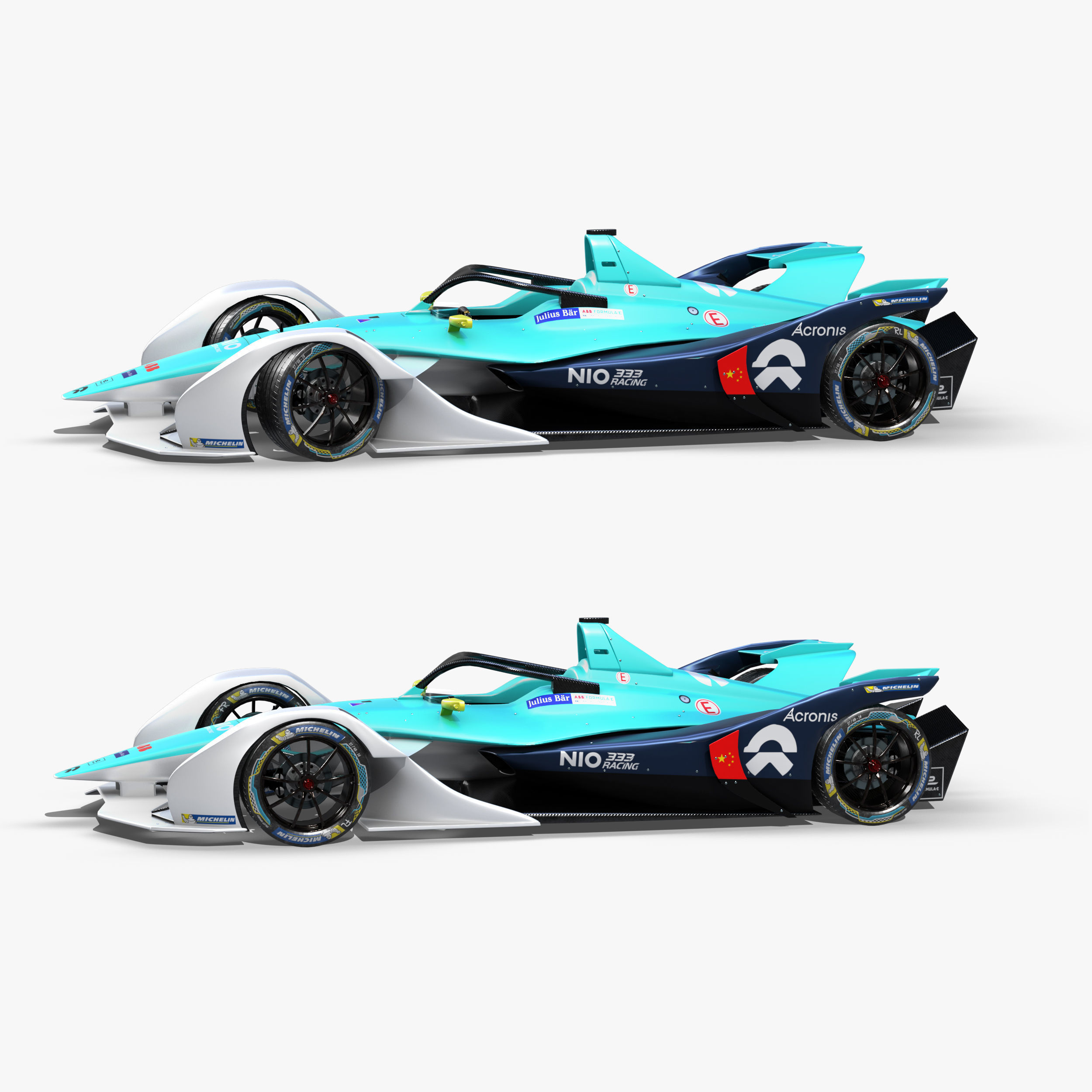 3D model Nio Formula E 2020 VR / AR / low-poly | CGTrader