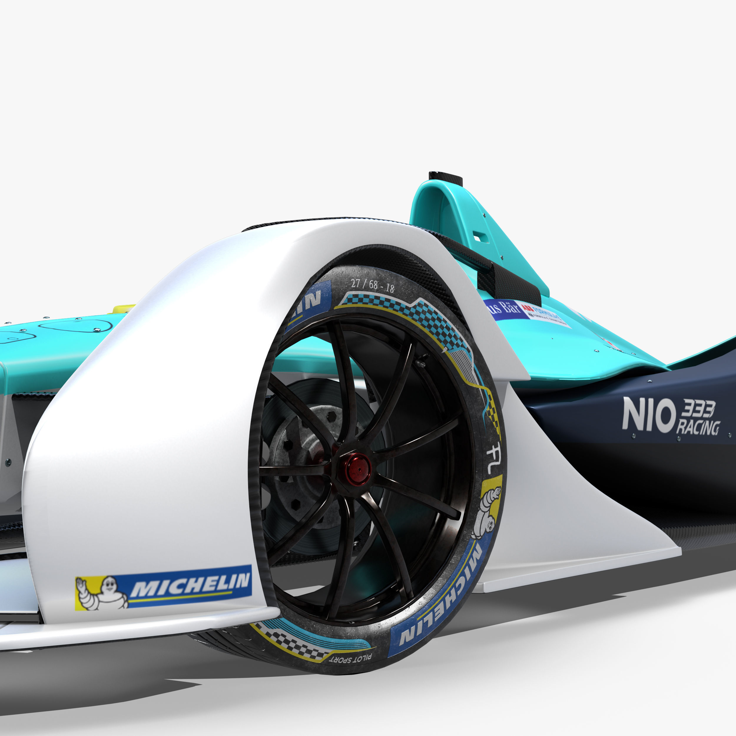 3D model Nio Formula E 2020 VR / AR / low-poly | CGTrader