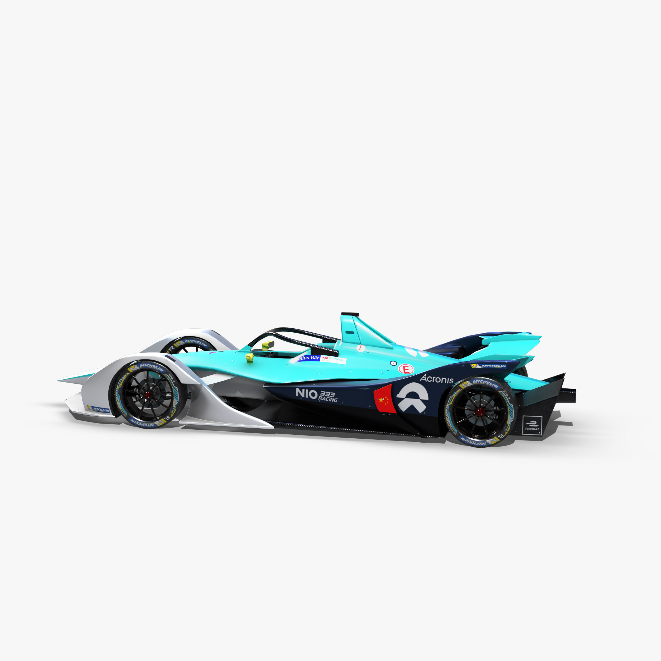 3D model Nio Formula E 2020 VR / AR / low-poly | CGTrader