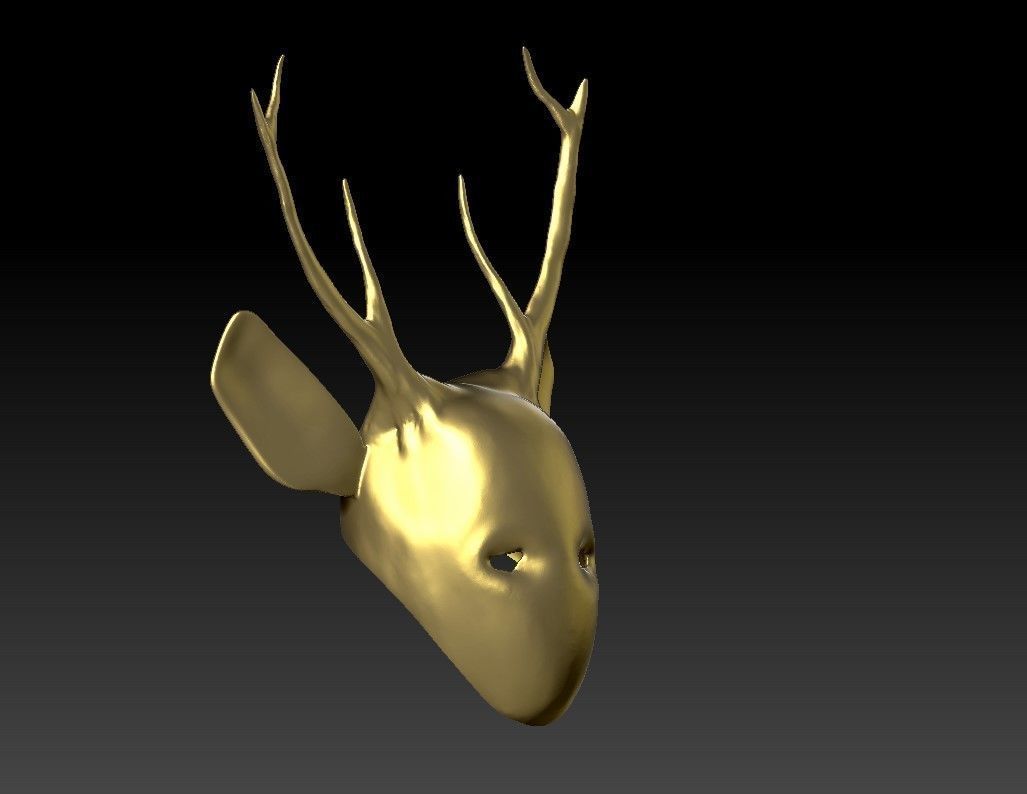 Witch mask 3d model 3D model 3D printable | CGTrader