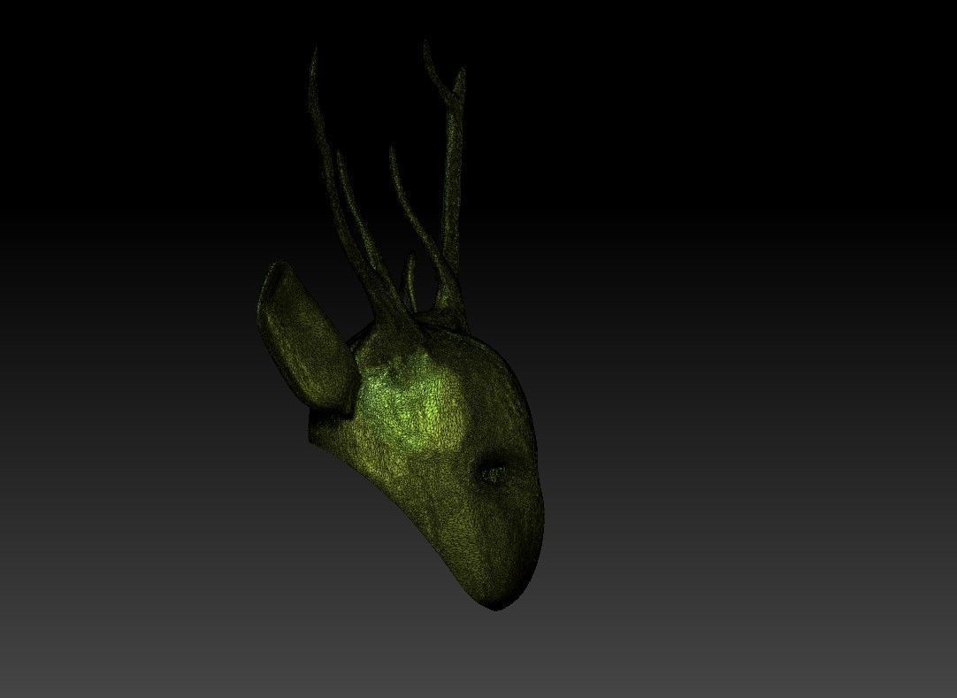 Witch mask 3d model 3D model 3D printable | CGTrader