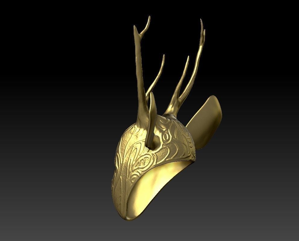 Witch mask 3d model 3D model 3D printable | CGTrader
