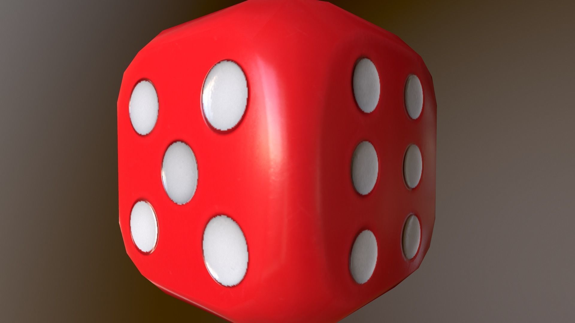 3D model Red Dice VR / AR / low-poly | CGTrader