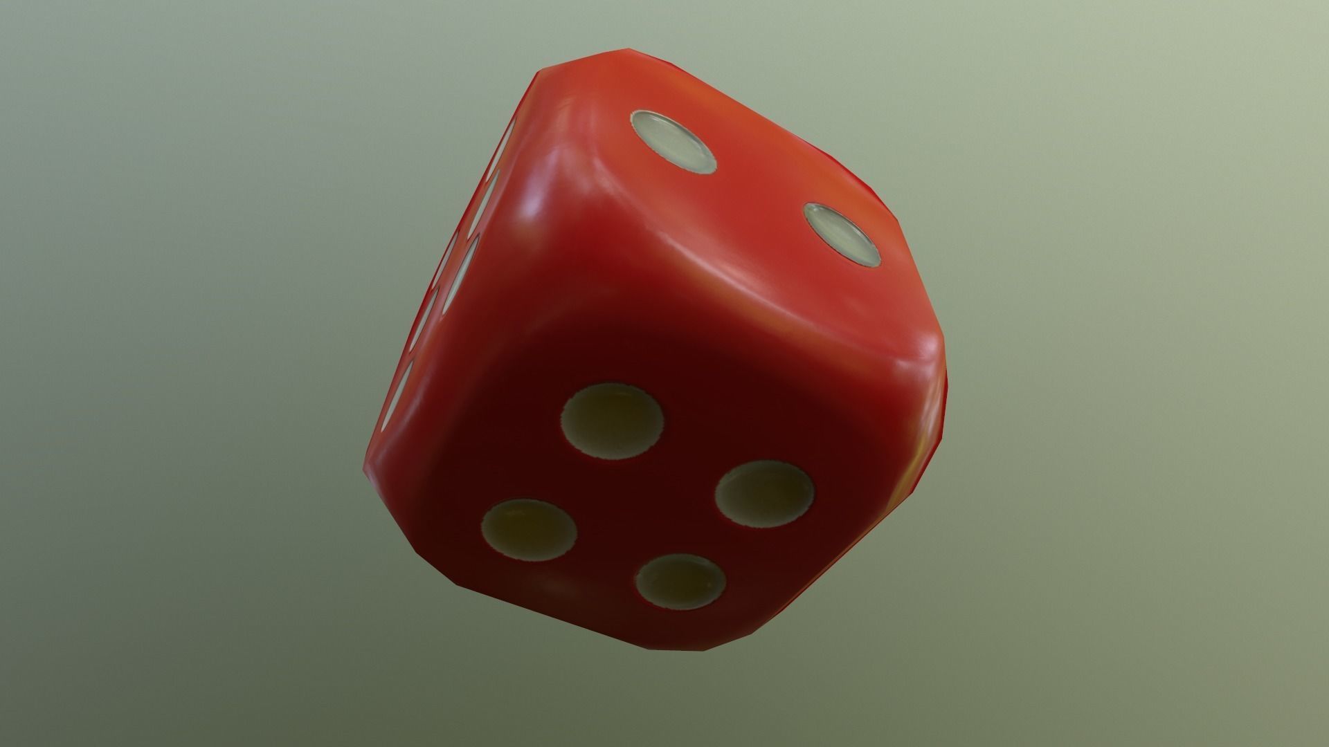 3D model Red Dice VR / AR / low-poly | CGTrader