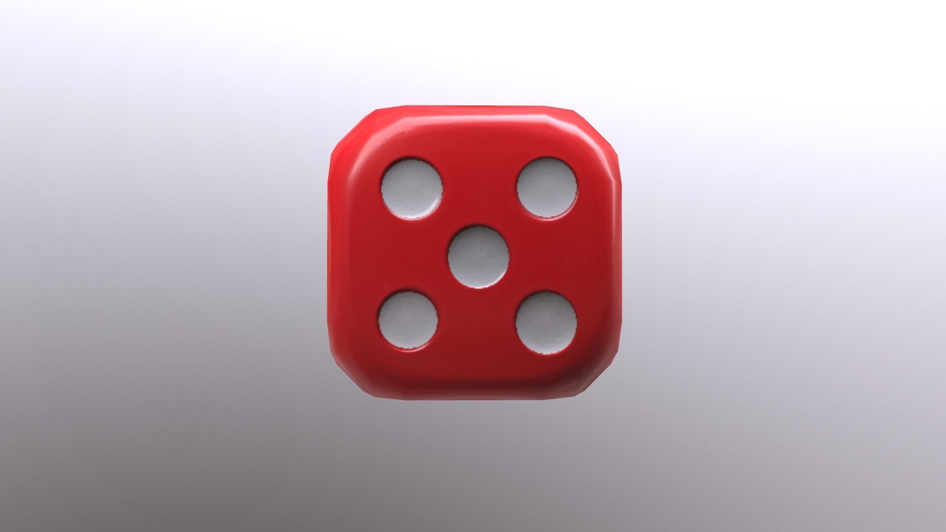 3D model Red Dice VR / AR / low-poly | CGTrader