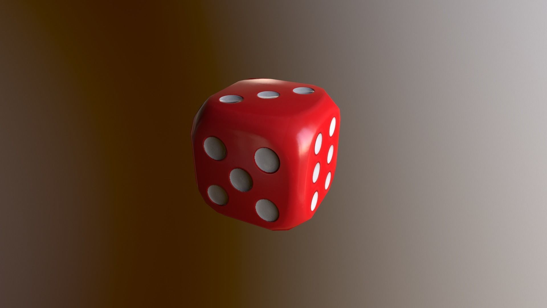 3D model Red Dice VR / AR / low-poly | CGTrader