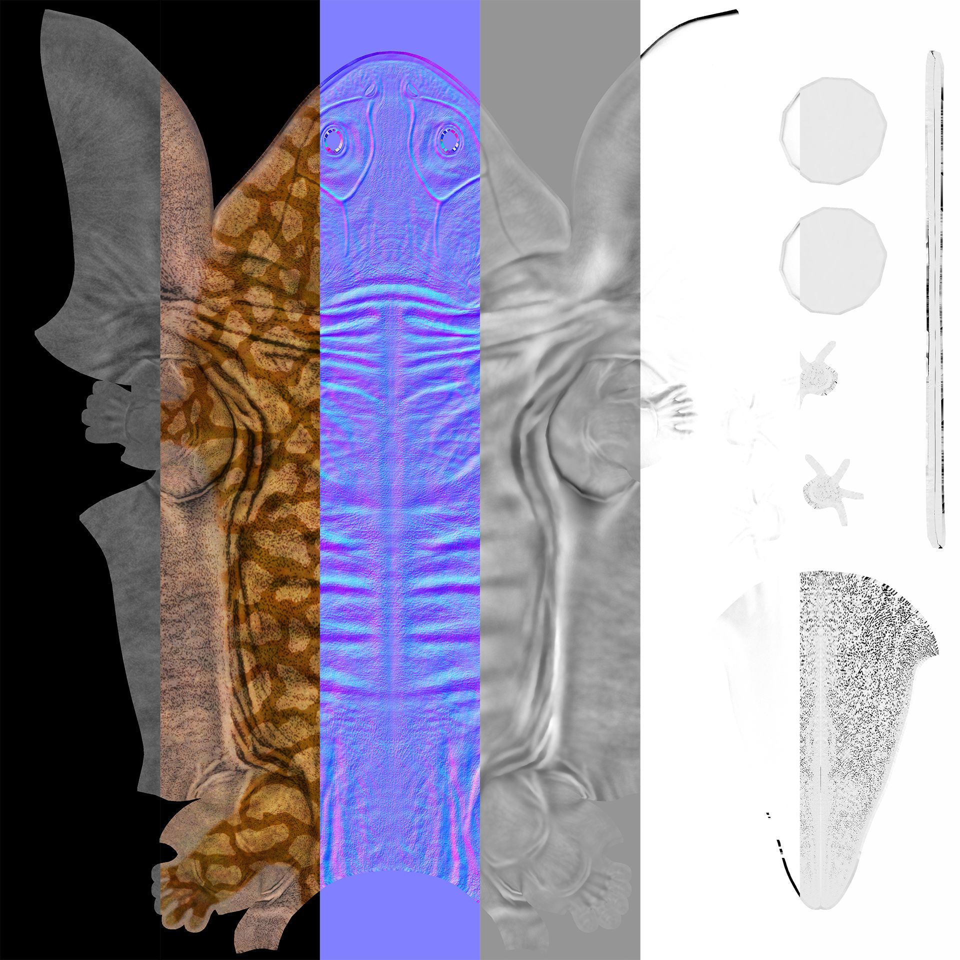 3D model Siderops kehli VR / AR / low-poly | CGTrader