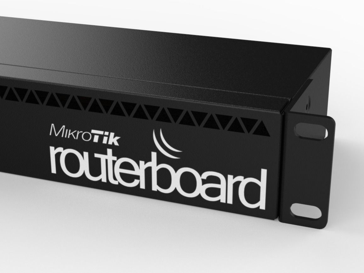 Mikrotik Routerboard RB2011 UiAS-RM Rackmount Router 3D model | CGTrader