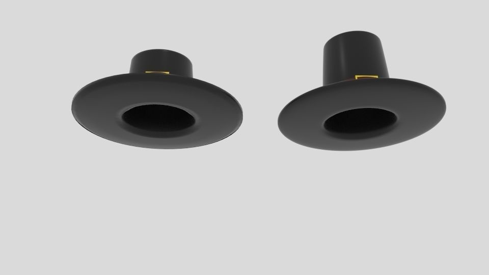 3D model Pilgrim Hat VR / AR / low-poly | CGTrader