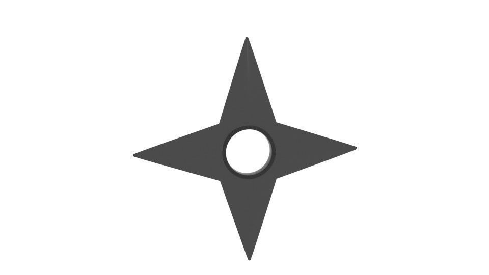 3D asset game-ready Shuriken | CGTrader