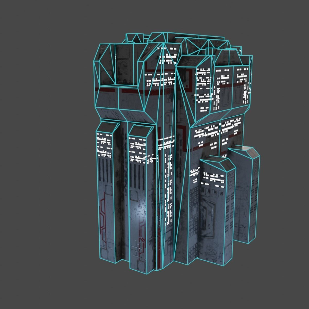 3D model PBR Building VR / AR / low-poly | CGTrader
