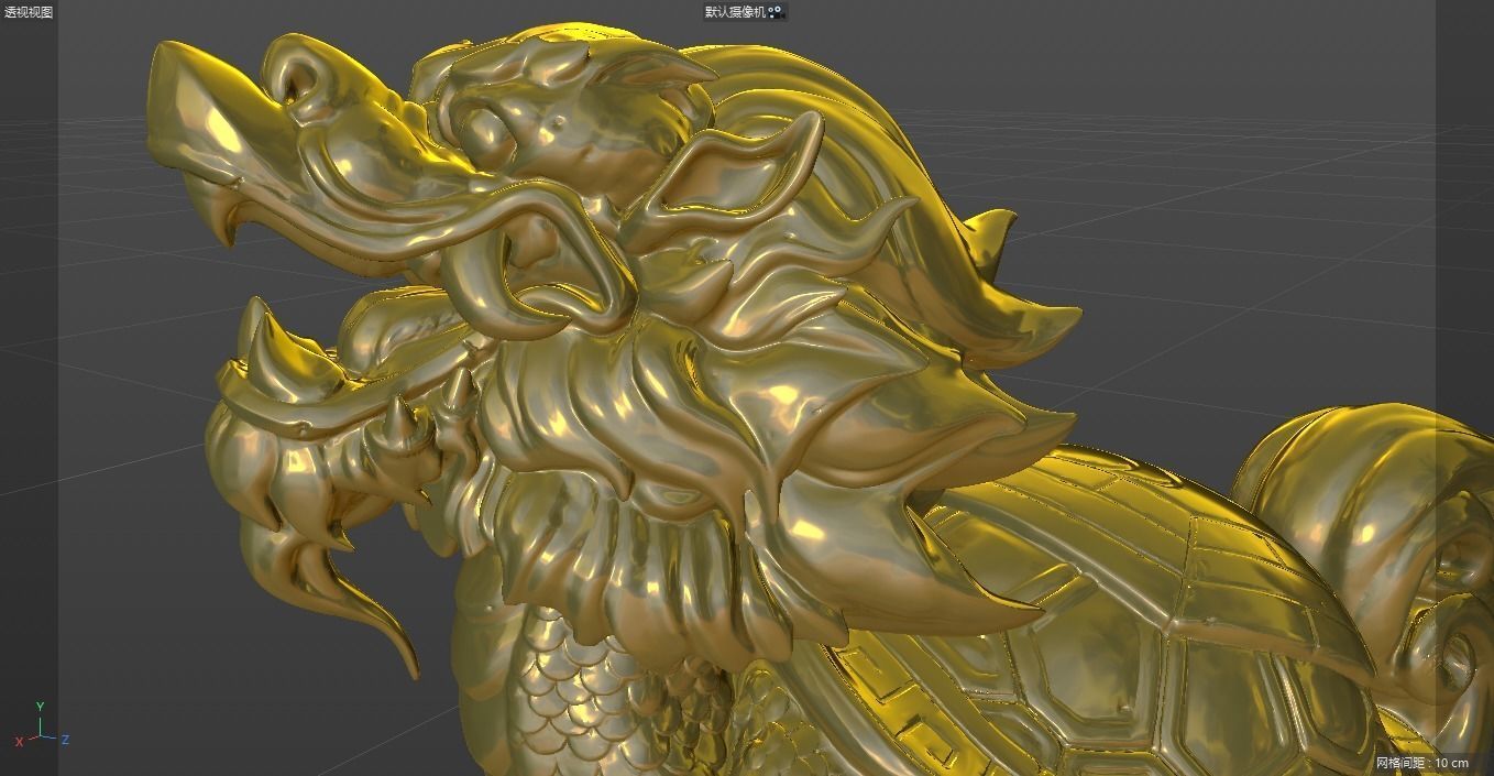 China Xuanwu Tortoise Ancient sacred Animal 3D model | CGTrader