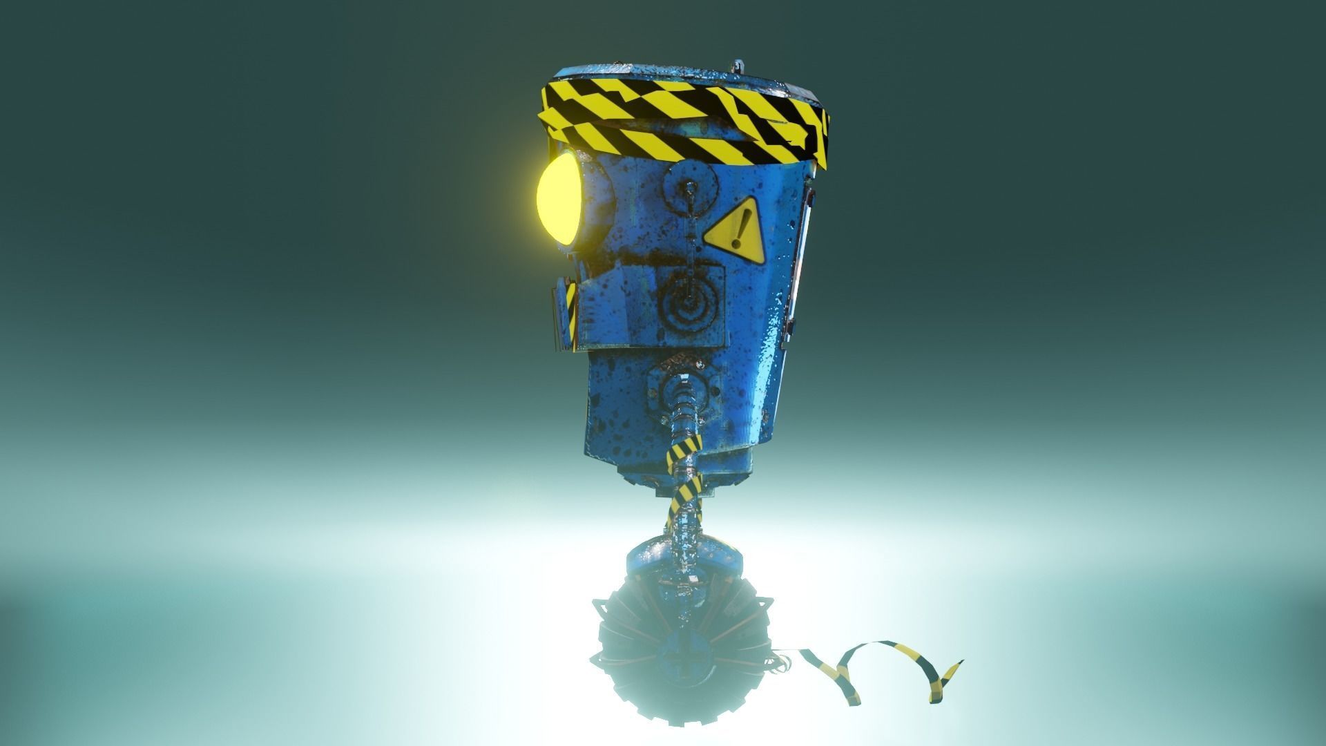 robot AC-1 3D model rigged | CGTrader