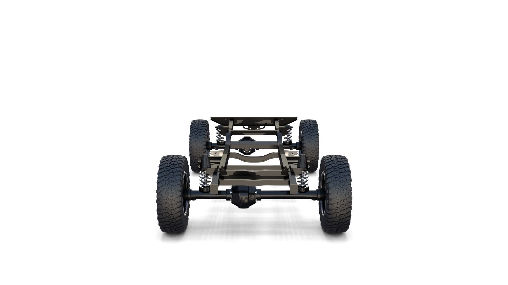 Range Rover Classic Chassis 3D model | CGTrader