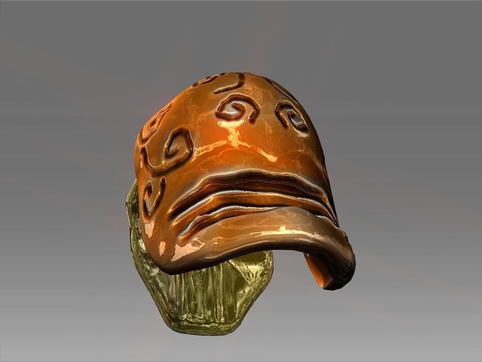 3D model Golden Mask Helmet VR / AR / low-poly animated | CGTrader