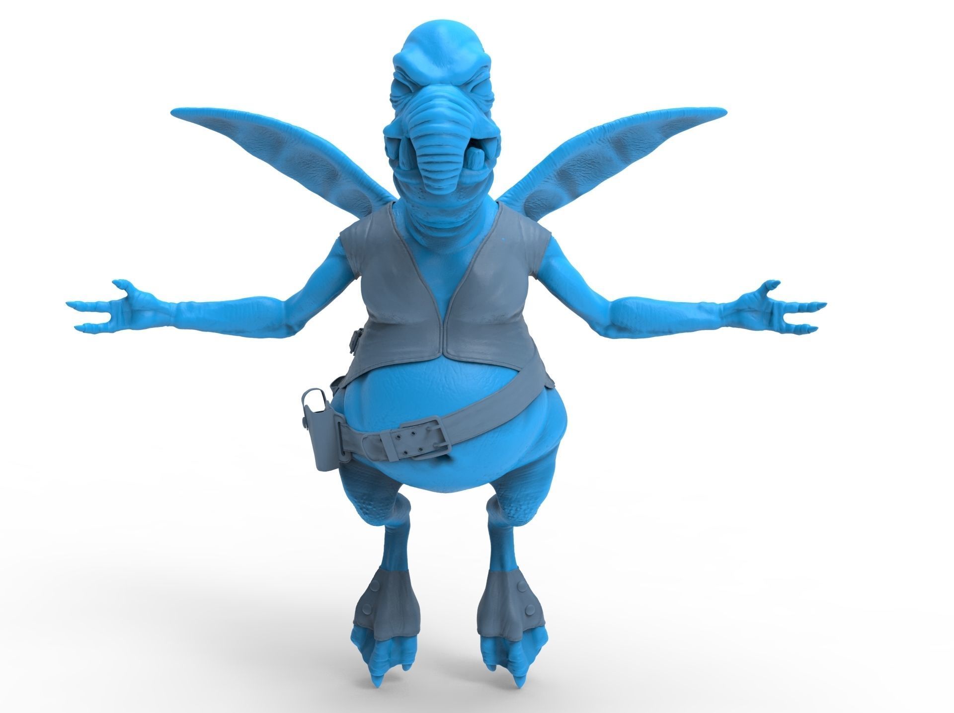 Watto from Star Wars sculpt 3D model | CGTrader