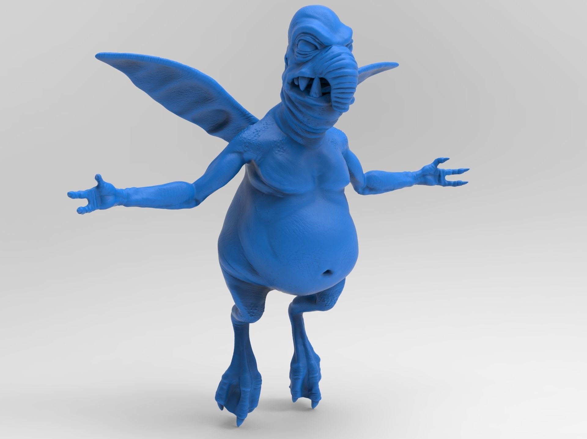 Watto from Star Wars sculpt 3D model | CGTrader