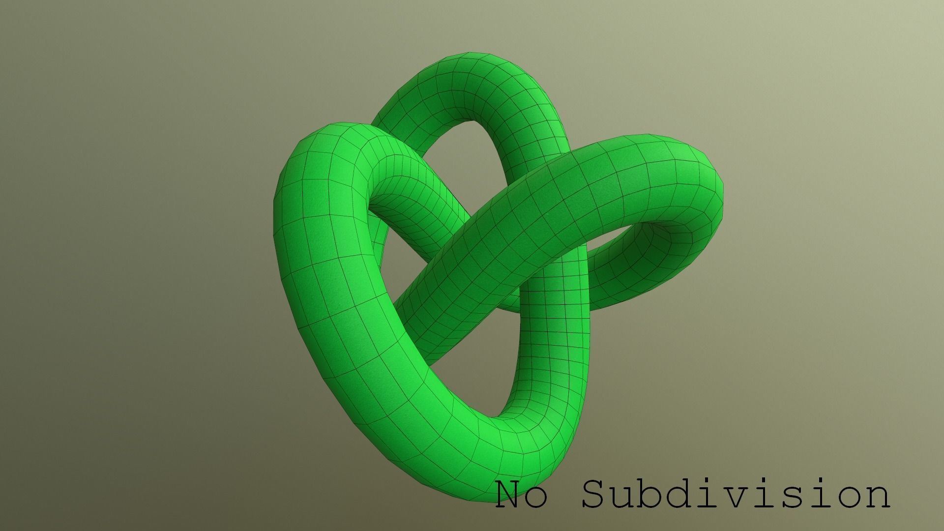 3D model Torus Knot 2-3 VR / AR / low-poly | CGTrader