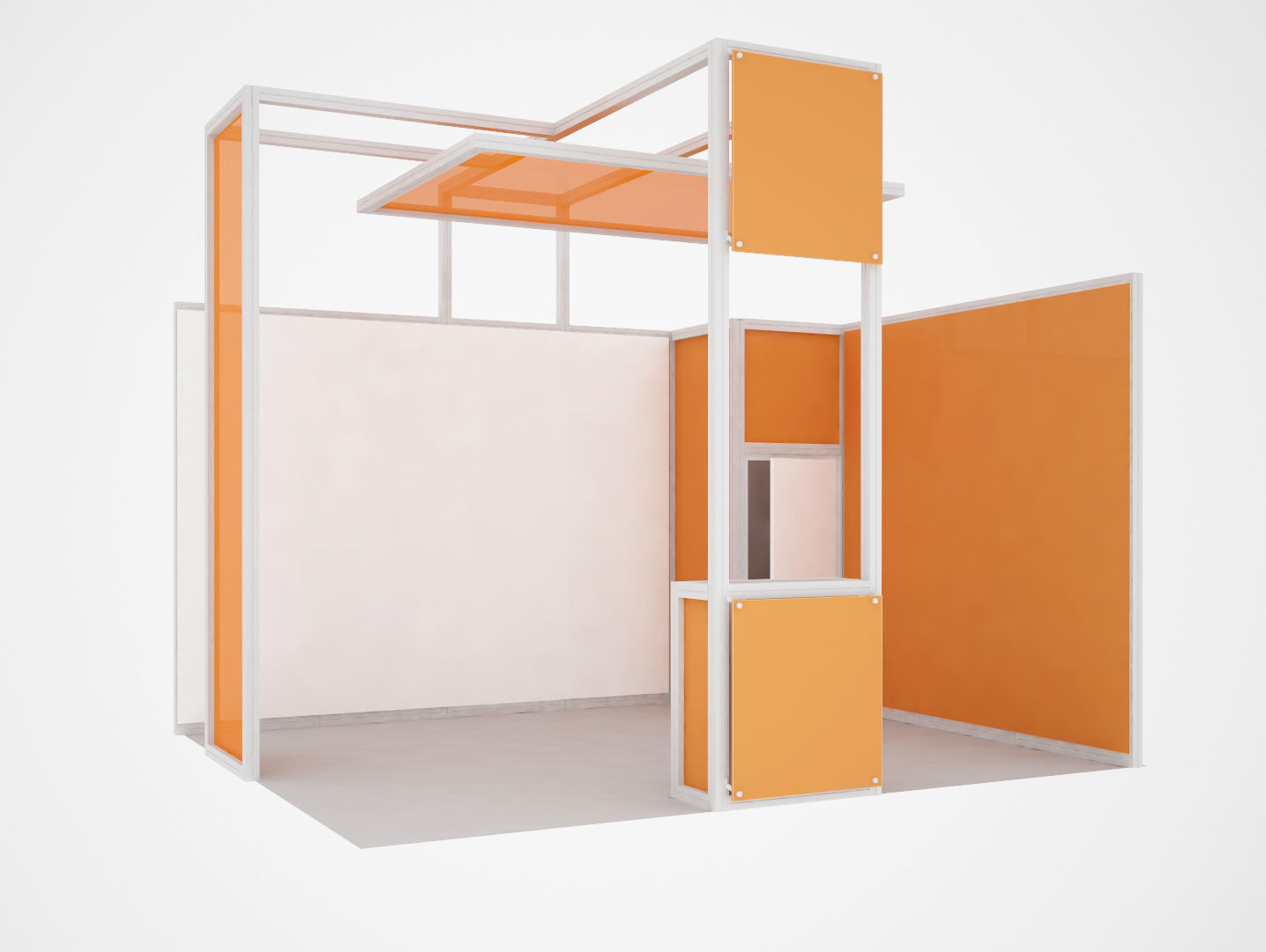 expo stands octanorm maxima 3D model | CGTrader