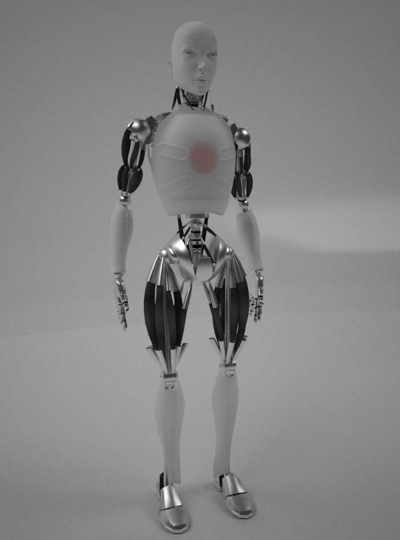 I ROBOT - NS 05 3D model rigged | CGTrader